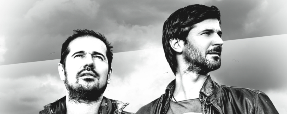 O Νίκος και ο Γιώργος Στρατάκης στο Ρυθμός Stage - MusicCorner.gr